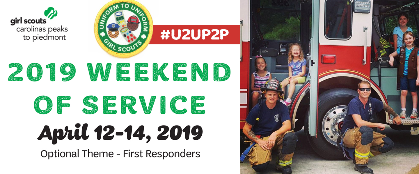Mark Your Calendars- Weekend of Service 2019 – Blog