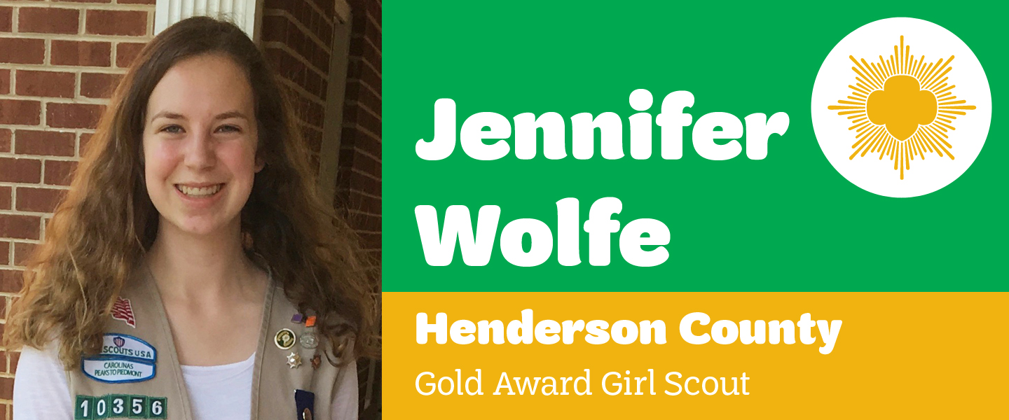 Jennifer Wolfe Earns Girl Scouts Highest Honor – Blog