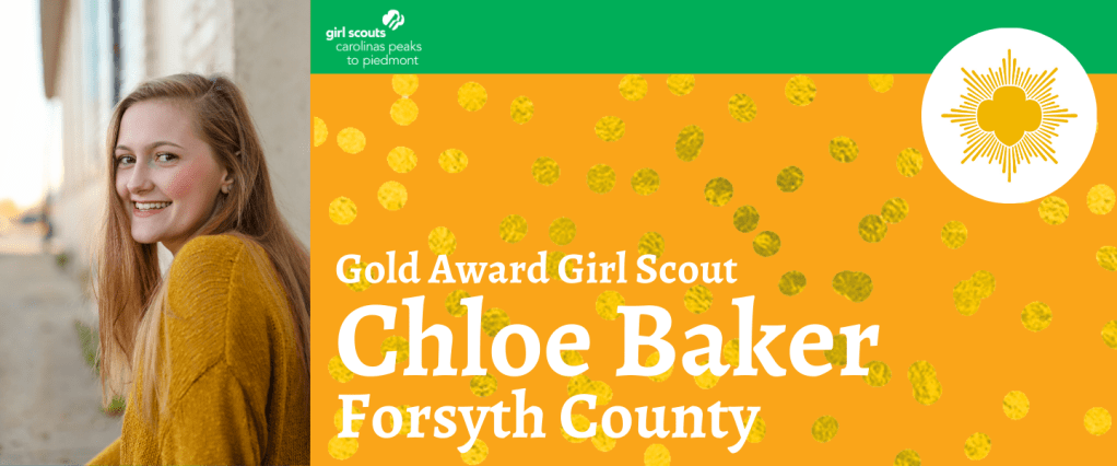 Chloe Baker Earns Girl Scouts Highest Honor – Blog