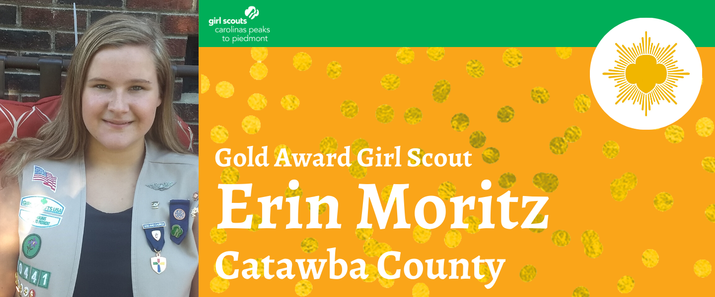 Erin Moritz Earns Girl Scouts Highest Honor – Blog