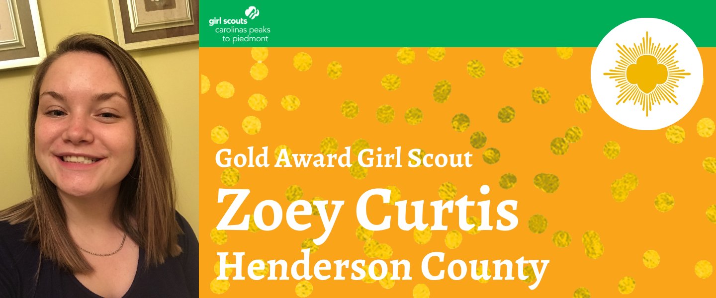 Zoey Curtis Earns Girl Scouts Highest Honor – Blog