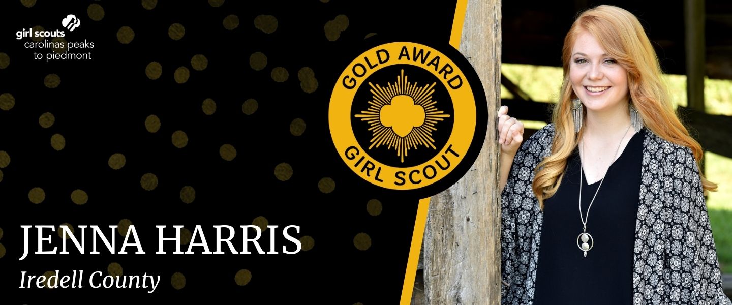 Jenna Harris Earns Girl Scouts Highest Honor – Blog