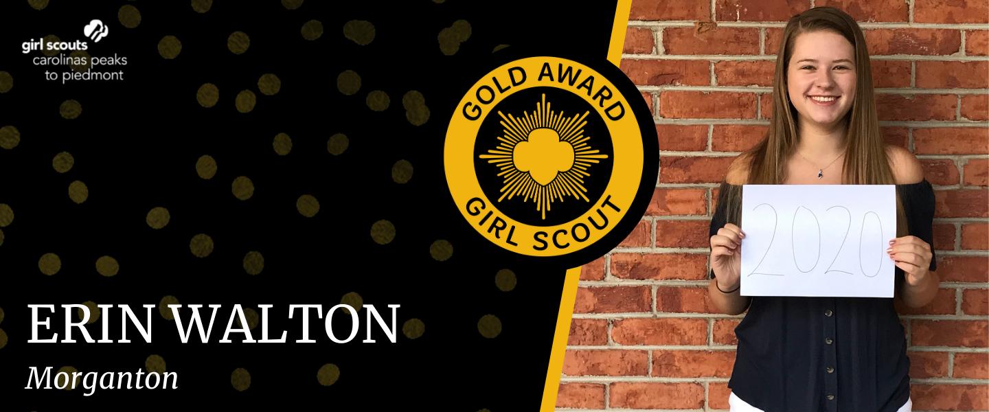 Erin Walton Earns Girl Scouts Highest Honor – Blog