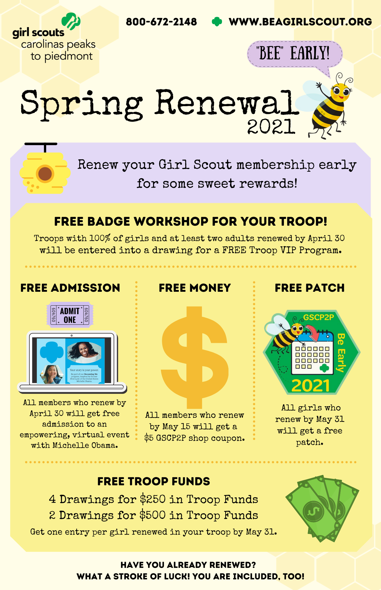 It’s Spring Renewal Time! Renew Your Membership Today! – Blog