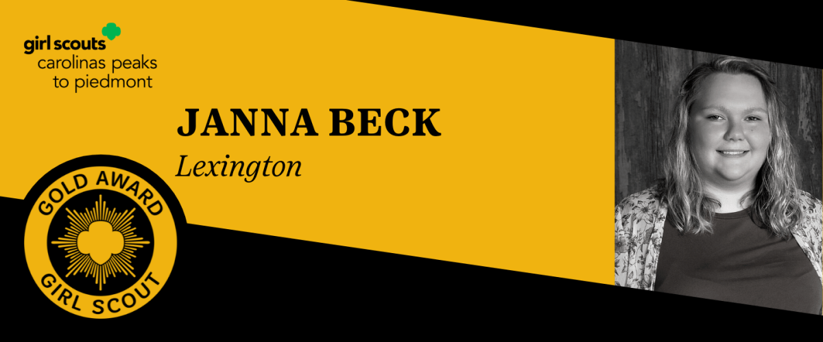 Janna Beck Earns Girl Scouts Highest Honor – Blog