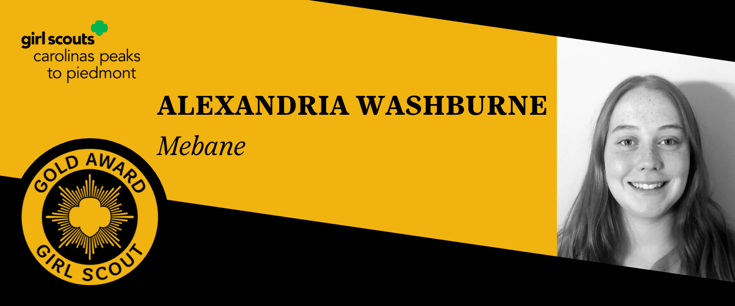 Alexandria Washburne Earns Girl Scouts Highest Honor – Blog