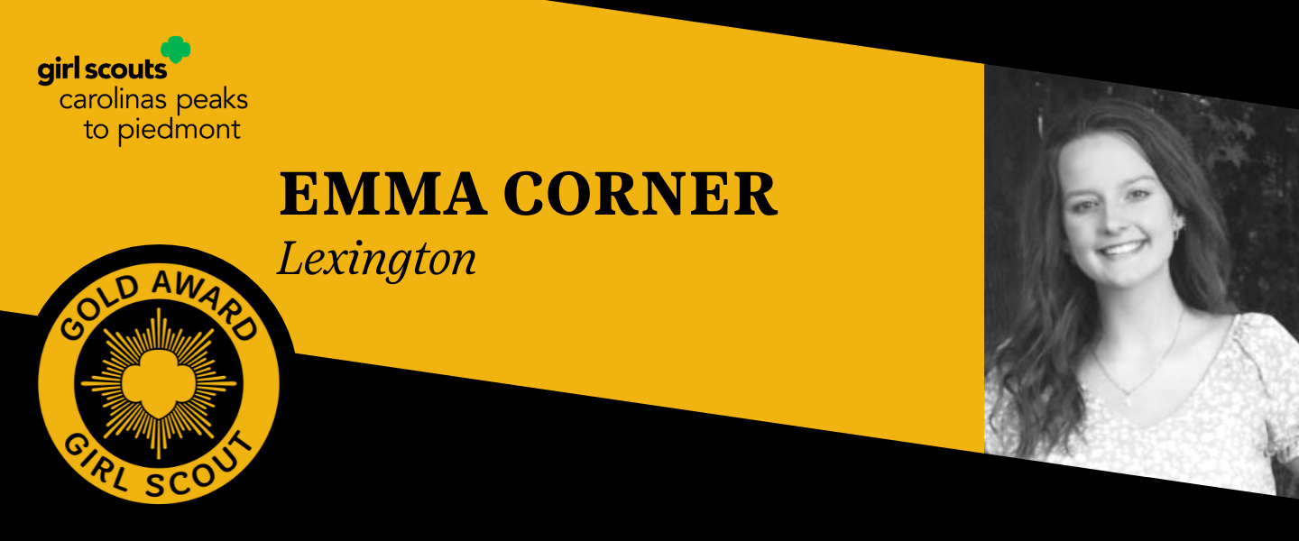 Emma Corner Earns Girl Scouts Highest Honor – Blog