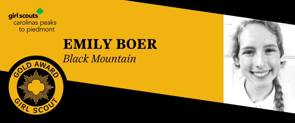 Emily Boer Earns Girl Scouts’ Highest Honor – Blog
