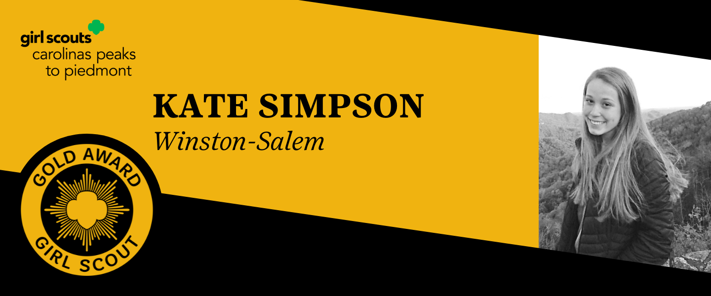 Kate Simpson Earns Girl Scouts’ Highest Honor – Blog