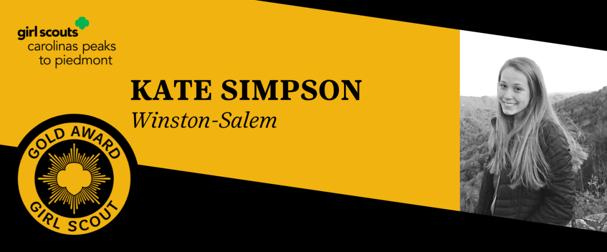 Kate Simpson Earns Girl Scouts’ Highest Honor – Blog