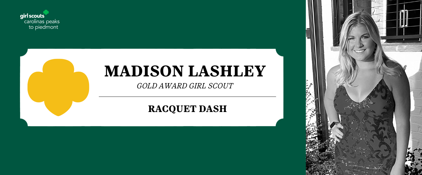 Racquet Dash: A Girl Scout Gold Award Project – Blog