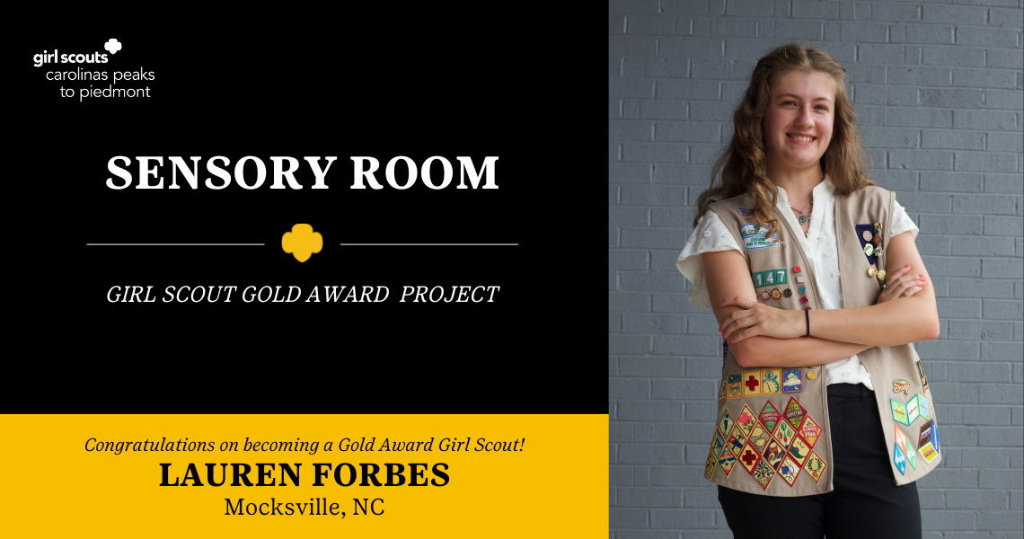 Kids’ Sensory Room and Safe Space: Lauren Forbes’ Girl Scout Gold Award ...