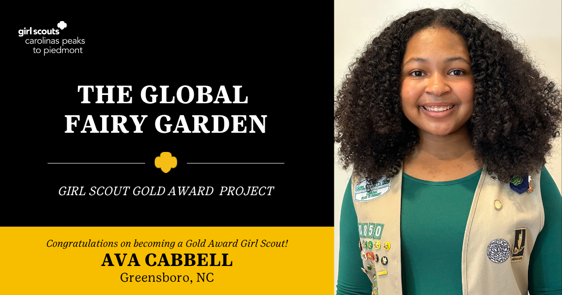 The Global Fairy Garden: Ava Cabbell’s Girl Scout Gold Award Project – Blog