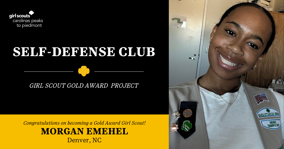 Self Defense Club: Morgan Emehel’s Girl Scout Gold Award Project – Blog
