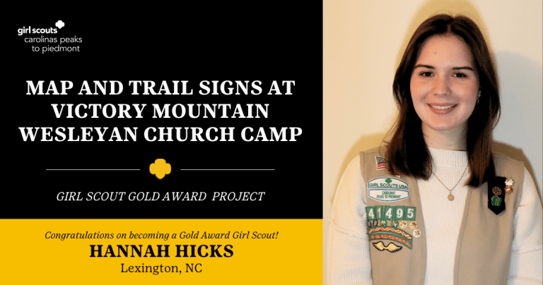 Map and Trail Signs: Hannah Hicks’ Girl Scout Gold Award Project – Blog