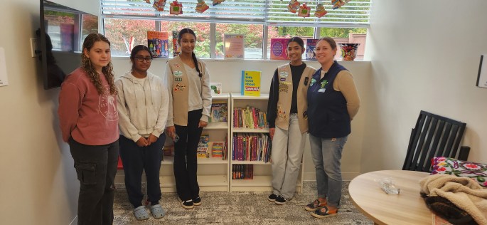Miss Ruth’s Book Nook: Sisira Chalasani’s Girl Scout Gold Award Project ...